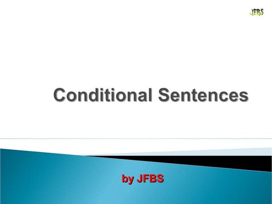 CONDITIONALS | PPT