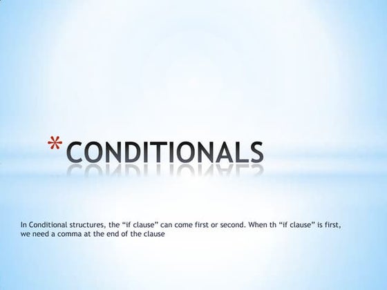 2nd conditional | PPT