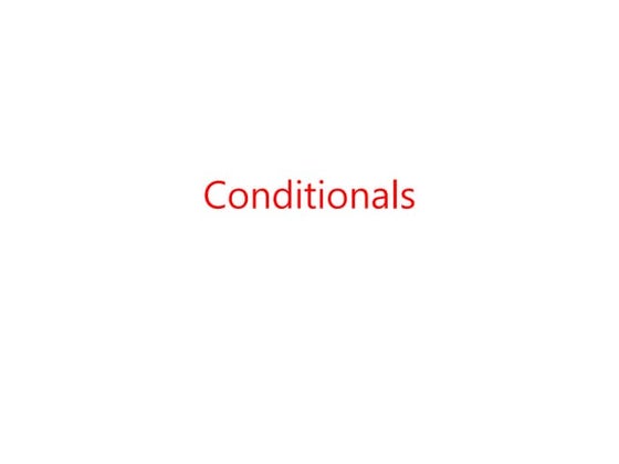 SECOND CONDITIONAL SECOND CONDITIONALSECOND CONDITIONAL | PPT
