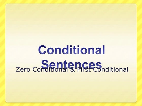 Make the zero conditional correctly.docx