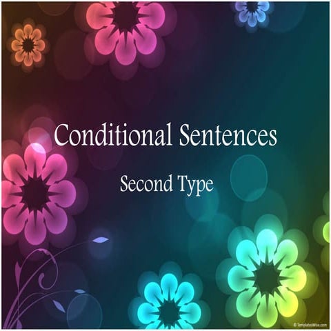 Conditionals. type 2 | PPTX