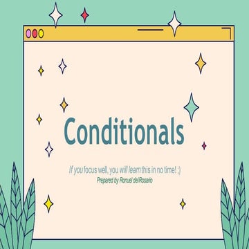 Conditionalspptx Programming Languages Computing