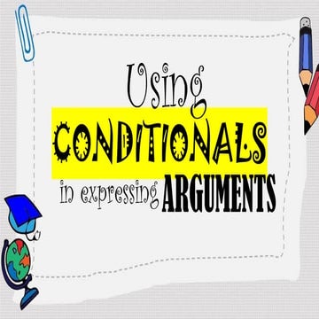 different types of conditionals in .pptx