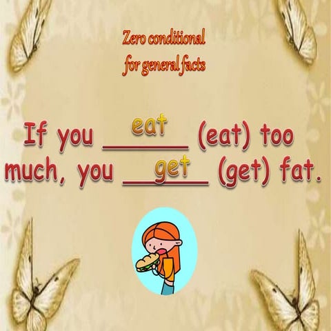 Conditionals zero-fun-activities-games-grammar-drills | PPTX