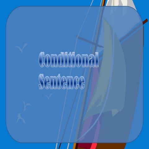 Conditional sentences | PPTX