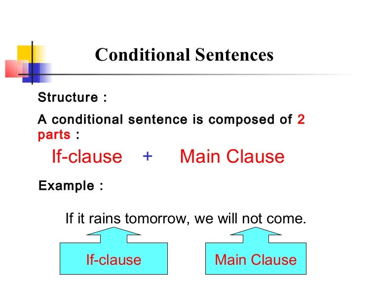 Conditional Sentences