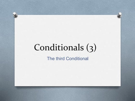 Conditionalsentences | PPT