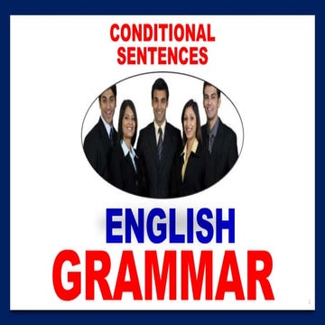 Conditional sentences | PPTX