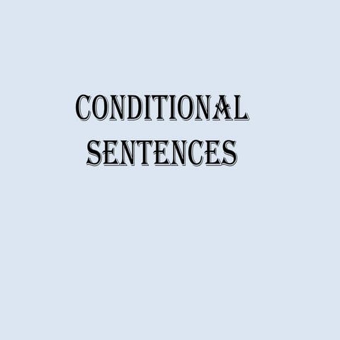 conditional sentences different types '.ppt