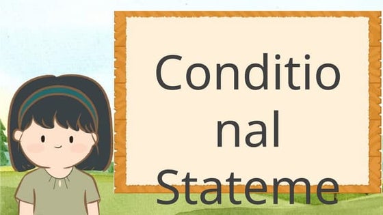 Conditional Statements If Then Statements Ppt 4522