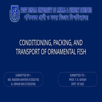 CONDITIONING, PACKING, AND TRANSPORT OF FISH.pptx
