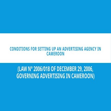 Conditions for setting up an ad agency.pptx