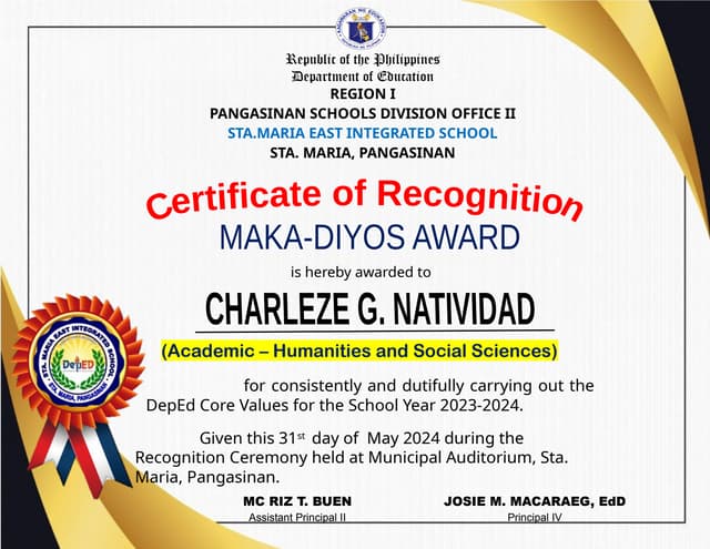 OATH TAKING PROGRAM FINAL.docx | Education