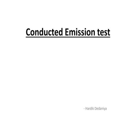 Conducted Emission test.pptx