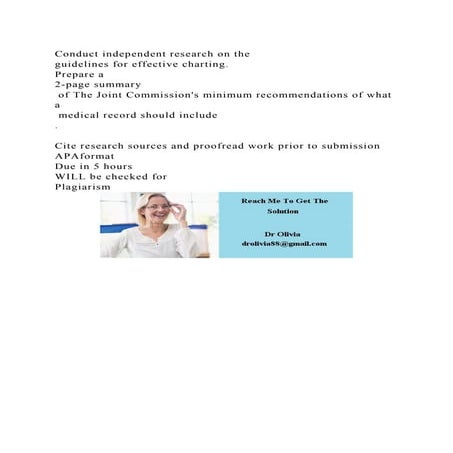 Conduct independent research on the guidelines for effective chart.docx