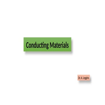 Conducting Materails fundamentals_New.pptx
