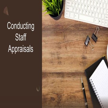 Conducting Staff Appraisals | PPT