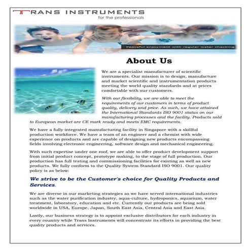 Conductivity measurement | PDF