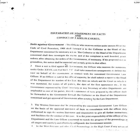 ILDM KERALA- NLRMP Revenue notes.-Conduct of cases before courts | PDF ...