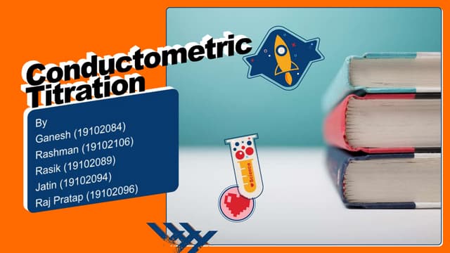 Conductometric titrations (1) | DOCX | Chemistry | Science