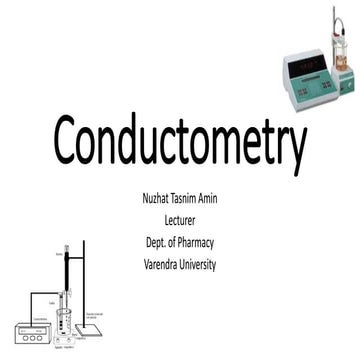 Conductometry | PPTX
