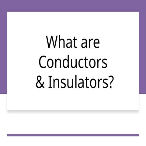 observation lesson plan Science 5 Conductors and insulators | DOCX