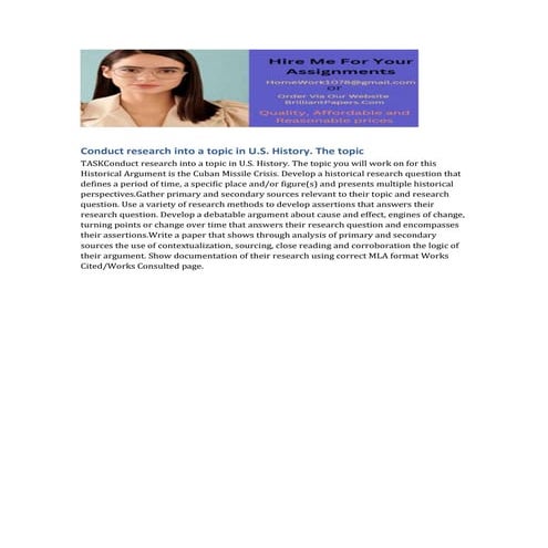 Conduct research into a topic in The topic.docx