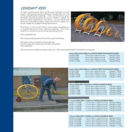 Manhole Cable Rollers for Ducts - Cable Roller RR3 | PDF