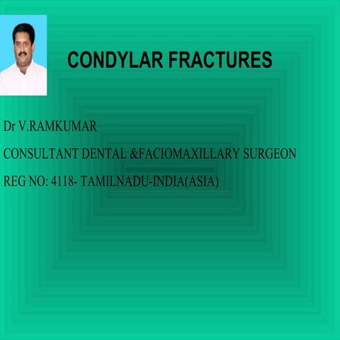 Condylar fracture | PPT