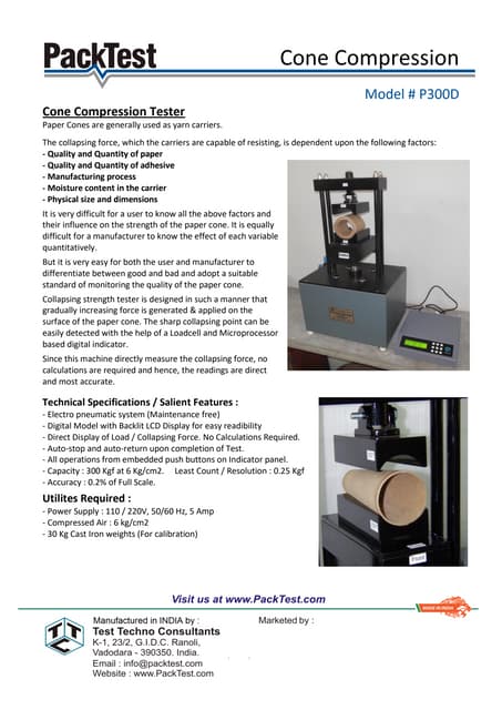 Core compression tester p500 d p1000d 2018 | PDF