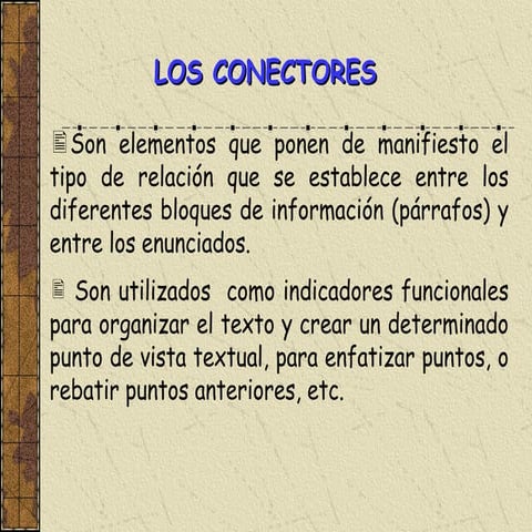 LOS CONECTORES.secundaria- teoría y práctica | PPTX