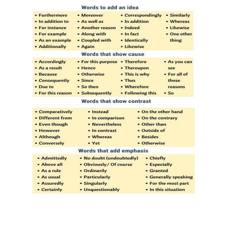 Conectores para todos ingles 1 | PDF