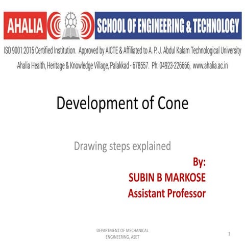 Development of Cone | PPTX