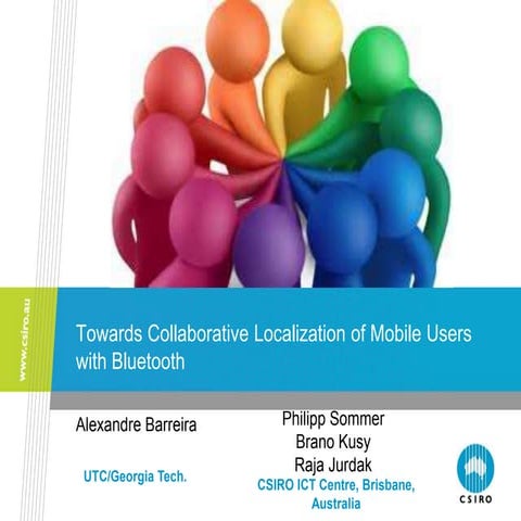 Towards Collaborative Localization of Mobile Users with Bluetooth | PPT