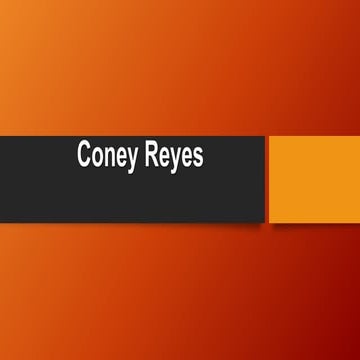 Coney Reyes Biography, Early life, Career, Filmography.pptx
