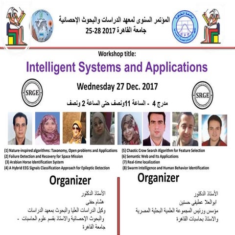 Workshop on Intelligent systems and applications | PPT
