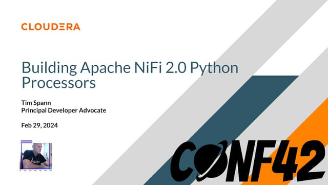 Conf42 Python Building Apache Nifi 2 0 Python Processors Ppt