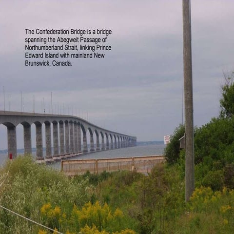 Confederation bridge | PPT
