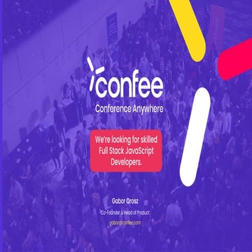 Join us at Confee | PPT