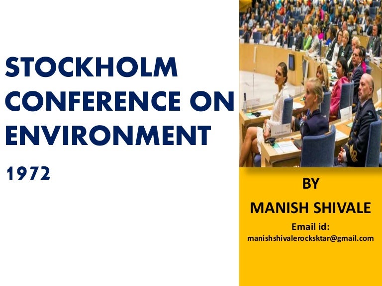 stockholm conference on environment 1972