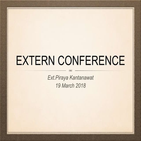 Conference | PPT