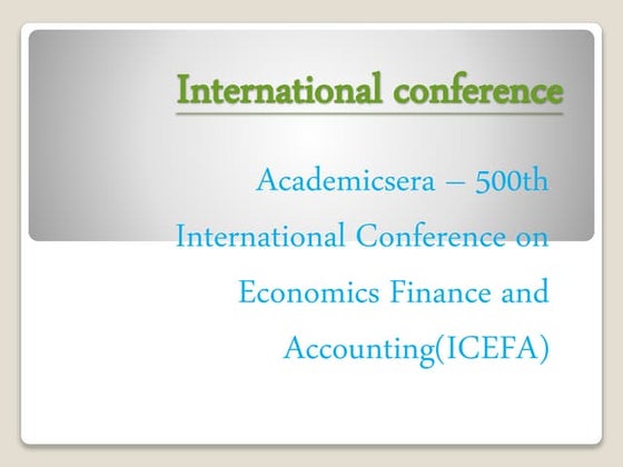 Conferences in Japan | PPT