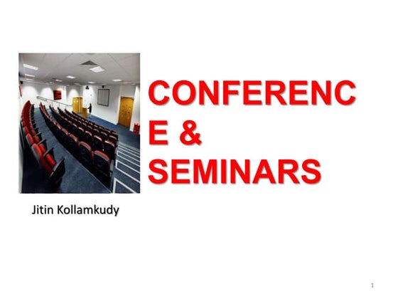 How to conduct seminars | PPT