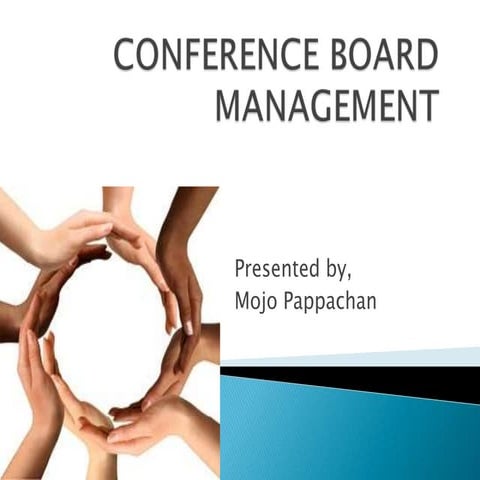 Conference board management | PPT