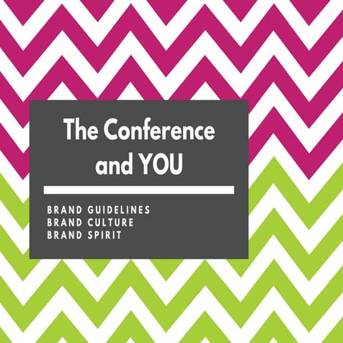 Conference Brand Book and Style Guide | PDF