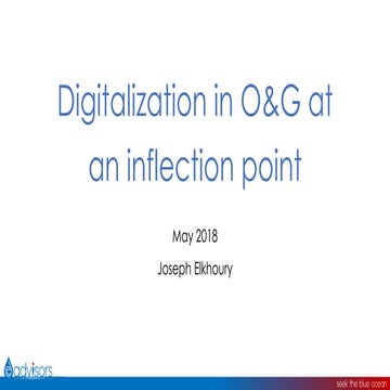 digitalization in oil & gas at an inflection point | PDF | Internet | Computing
