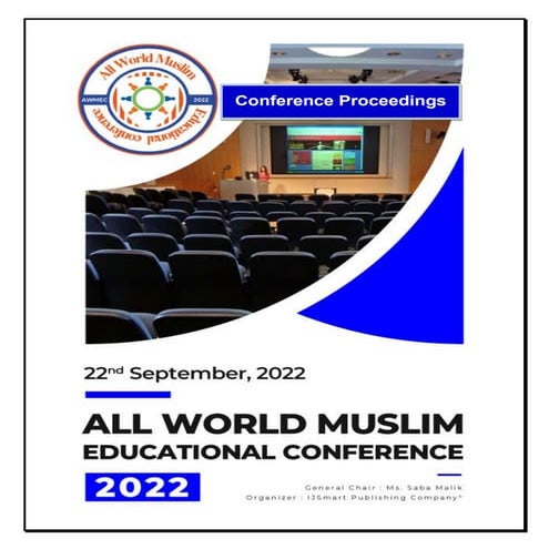 All World Muslim Educational Conference 2022 (AWMEC’22) Proceedings | PDF