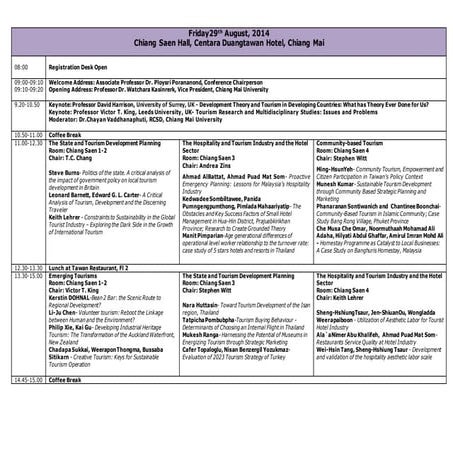 Conference programme | PDF