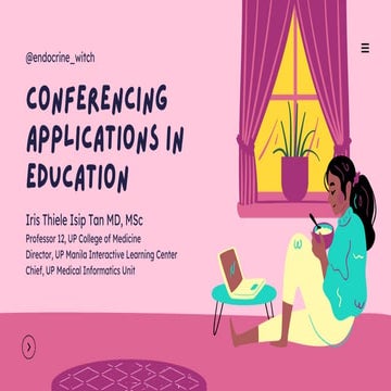 Conferencing Applications in Education | PDF
