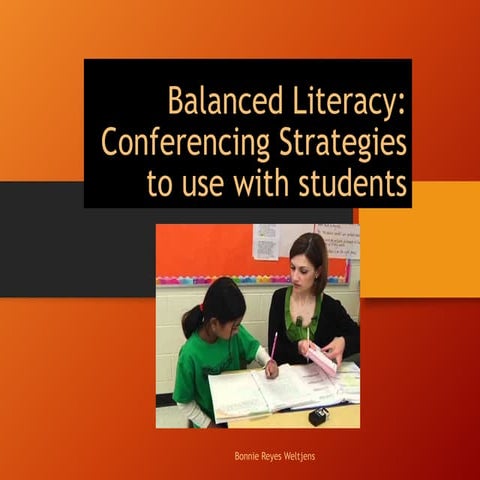 Reading Conferencing Strategies | PPT